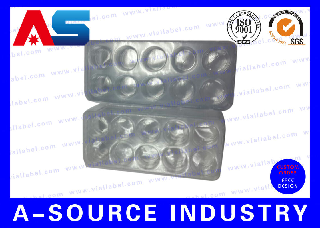 Clear Plastic Blister Packaging For HGH Box 10pcs 2 ml Injection Vial