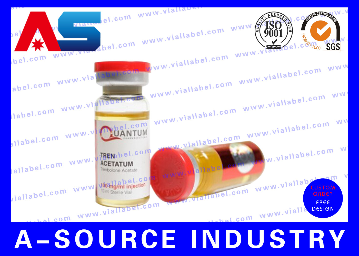 Serum 10ml Vial Labels Design Pharmaceutical Packaging For Sterile ...