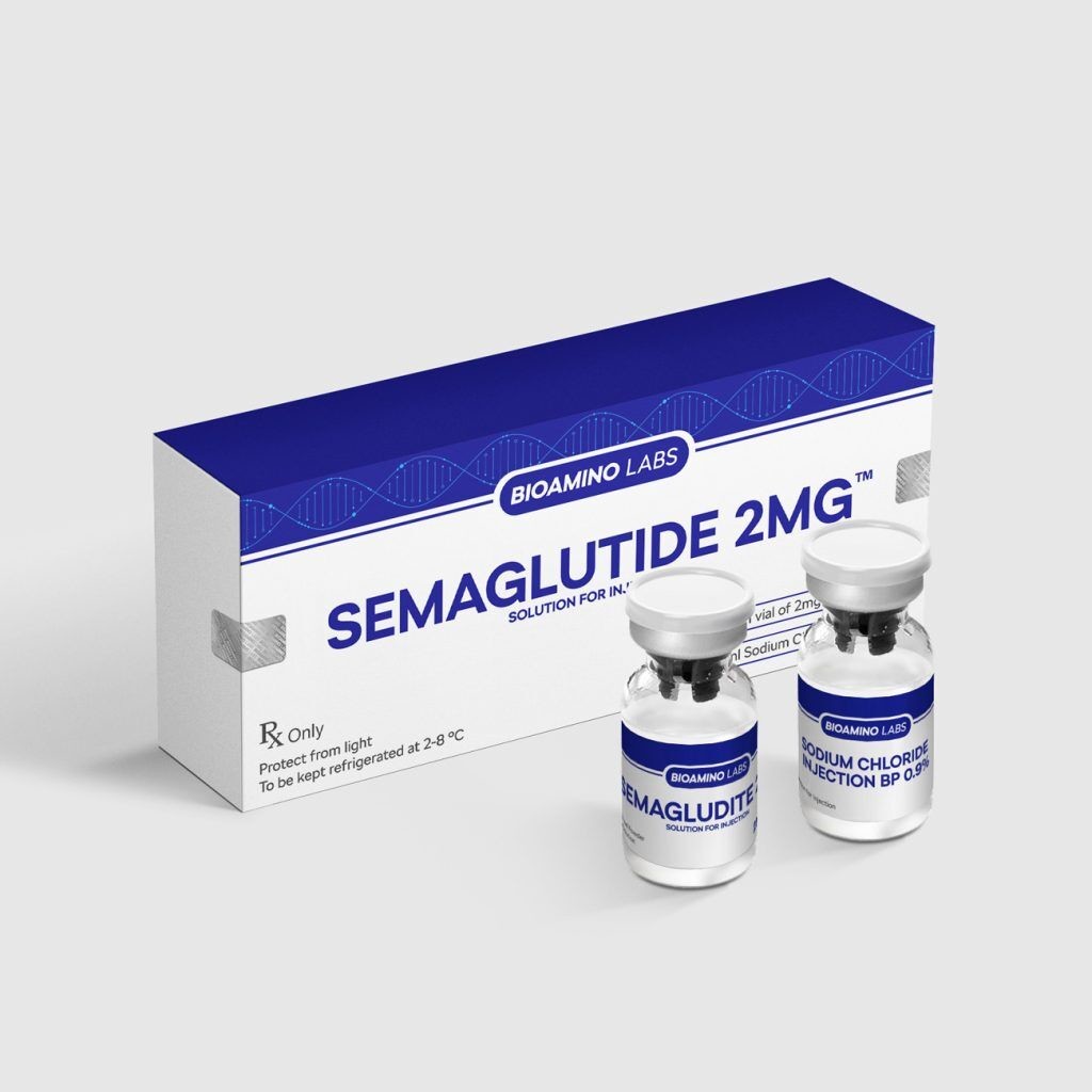 Customized Adhesive Semaglutide Injection 2ml Vial Label Sticker ...