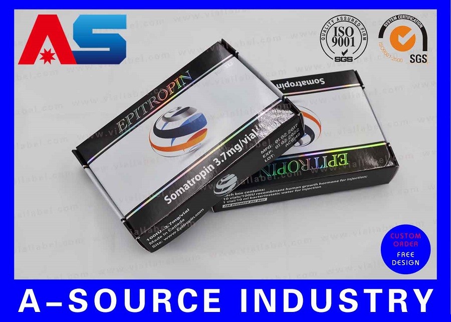 Sarms 100IU Kit Pharmacy Label Box Silver Foil Laser Hologram Printing ...