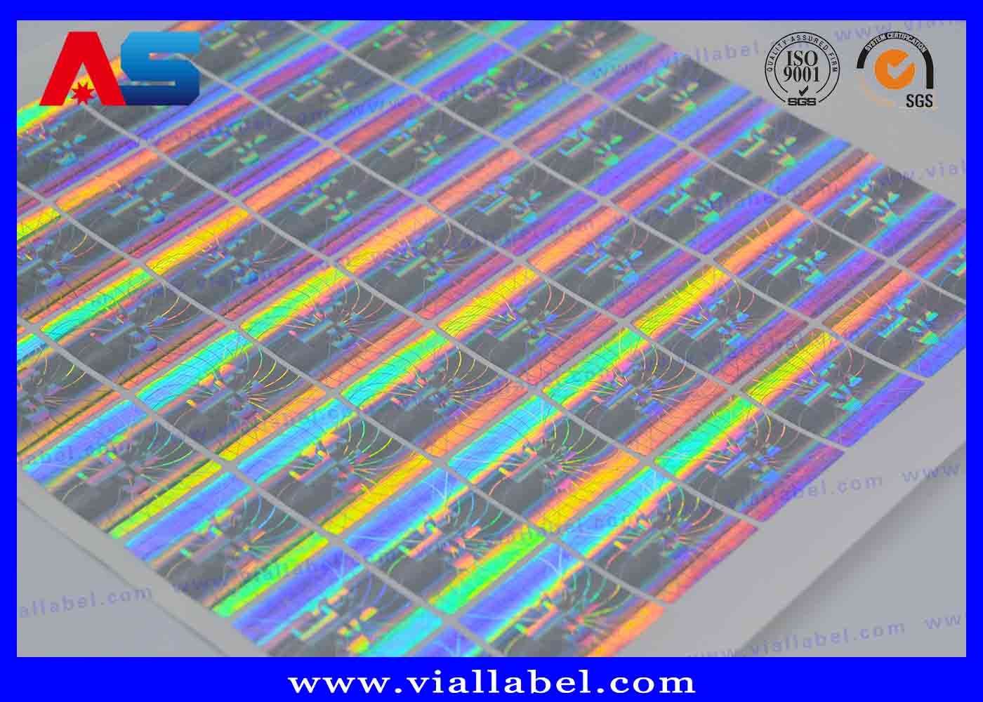 Security label stickers Scratch Off Pharmacy 3D Holographic VOID Sticker