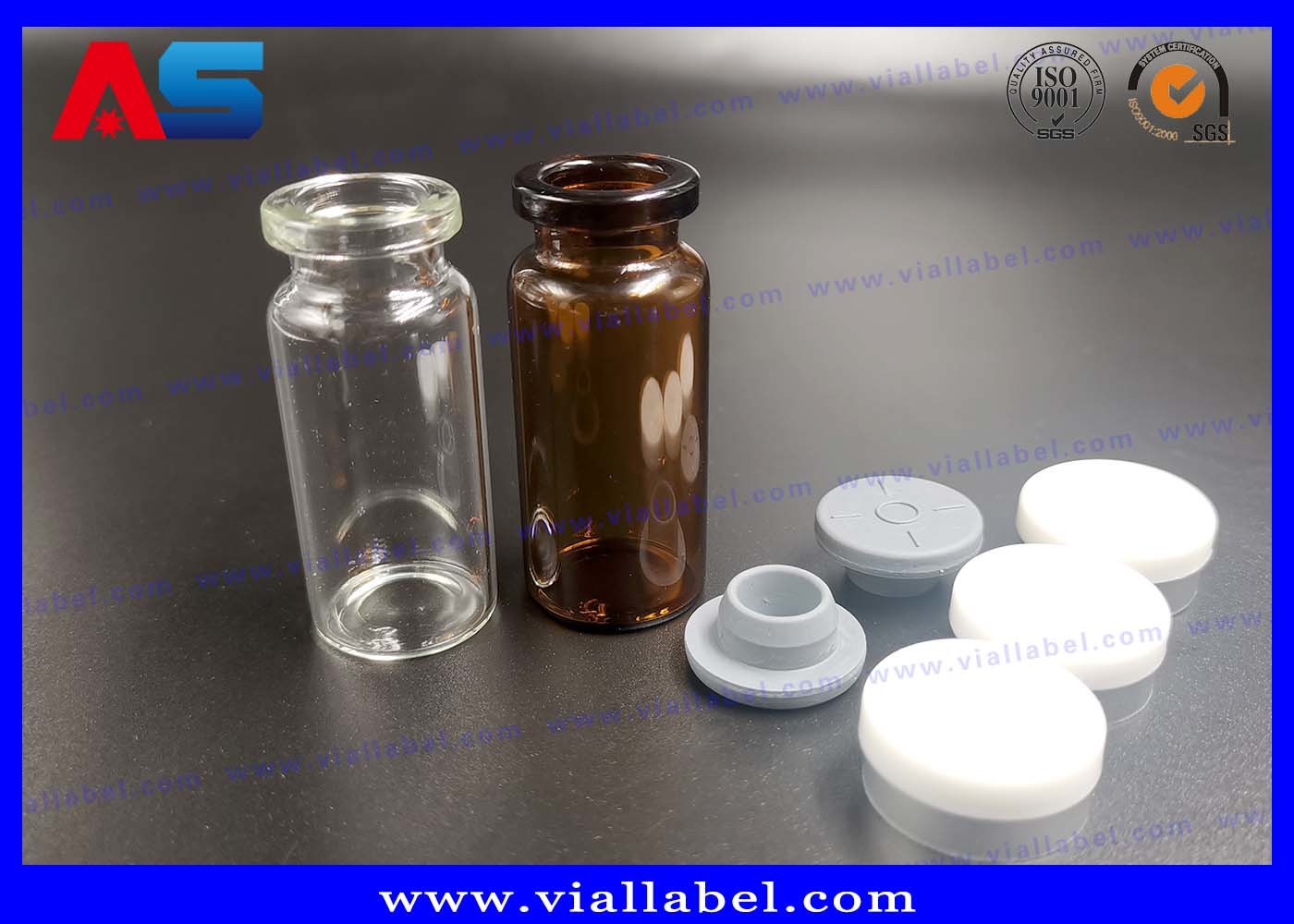 Bodybuilding Peptides Hcg Hcg Mini Glass Vials With Plastic Aluminium Tops