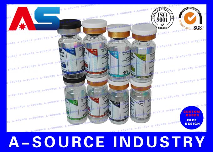 Professional Plastic Vial Sticker 10ml Bottle Labels For Pharma Package ...