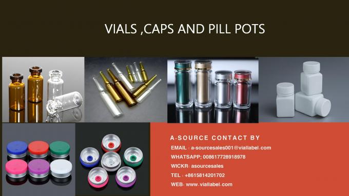 5 Vials 2mL Bottle Pharmaceutical Packaging Box , 325g Coated Paper ...