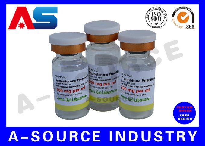 Peptide Vial Labels Common Color Printing Pharmaceutical Packaging ...